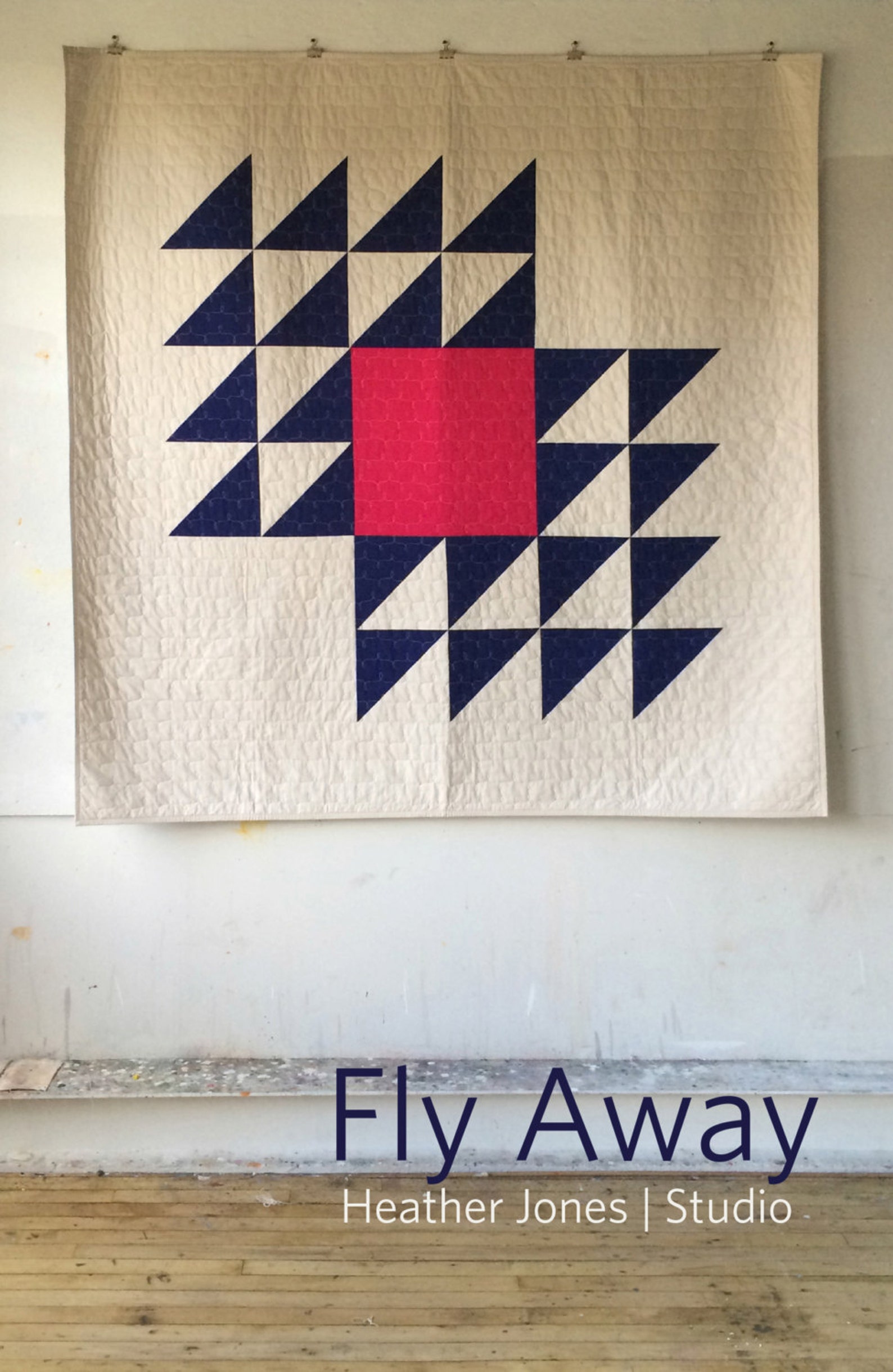 Fly Away a PDF Modern Quilt Pattern in Two Sizes by Heather - Etsy
