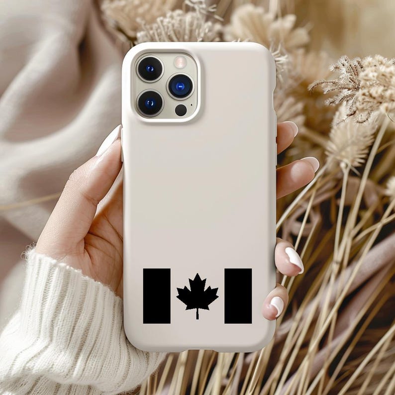 Canadian Flag Vinyl Decal - Etsy