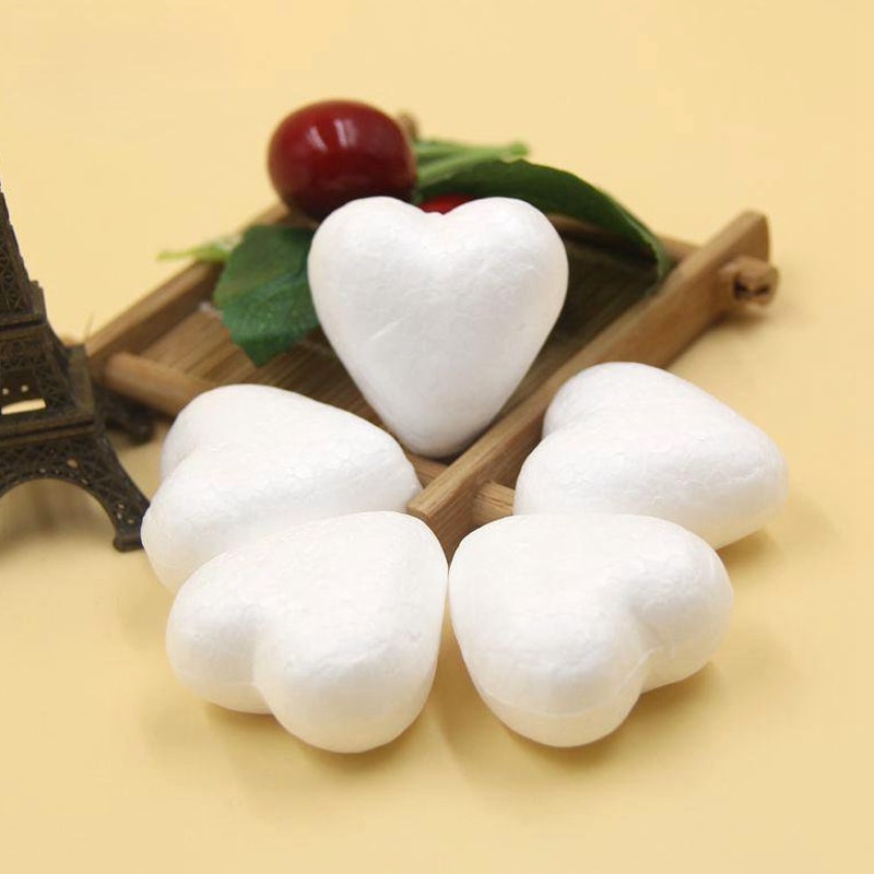 Styrofoam Hearts - Etsy