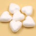 50 Pcs White Styrofoam Heart | Polystyrene Hearts for DIY Christmas ...