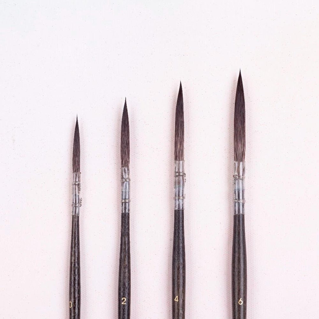 Watercolor Paint Brush | Detail Brushes With Squirrel Hair for ...