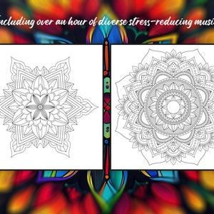 Mindful Mandala Patterns: Coloring Pages for Adults With Relaxation ...