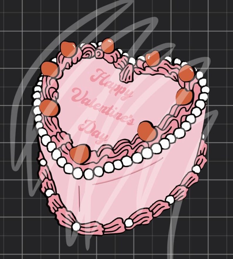 Vintage Cake Svg - Etsy