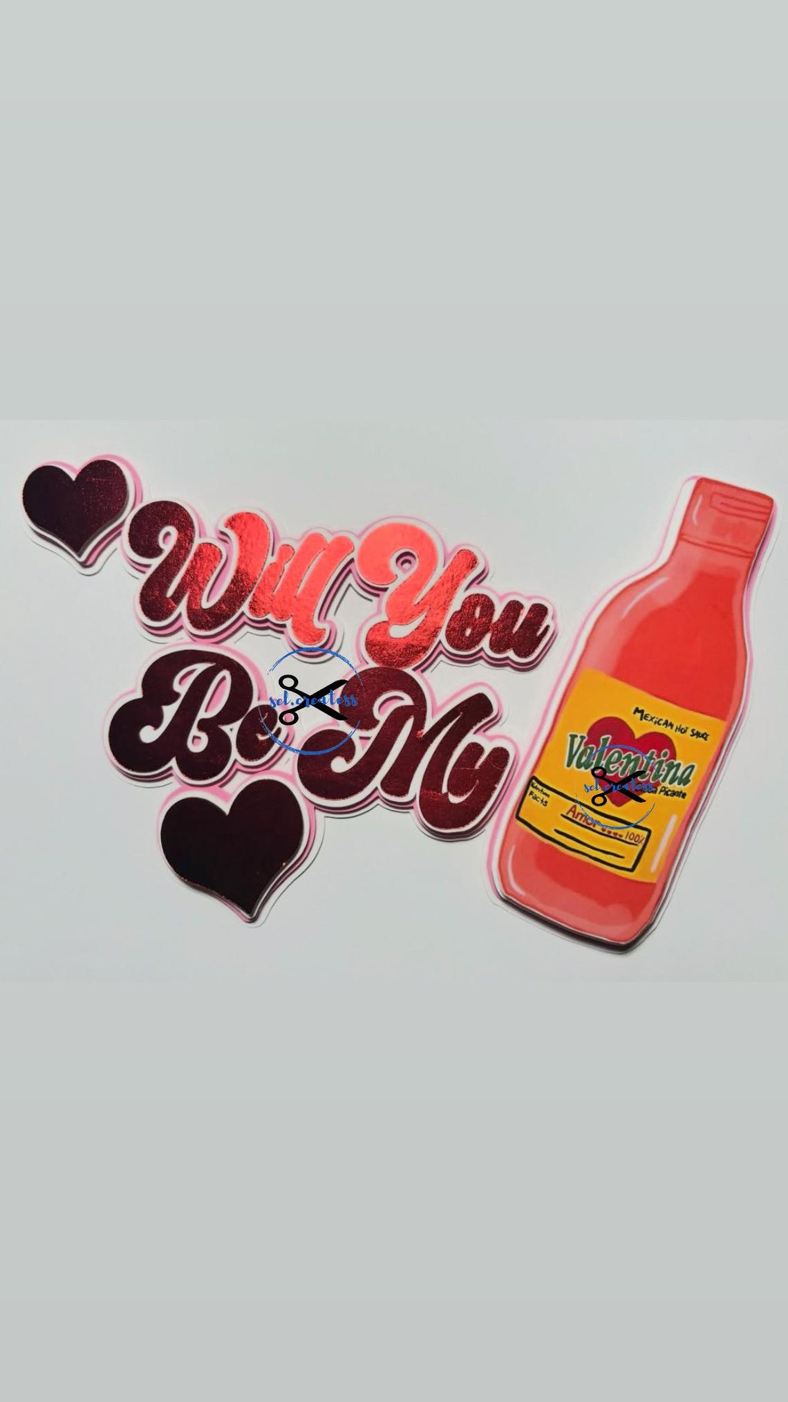 Will You Be My Valentina SVG - Etsy