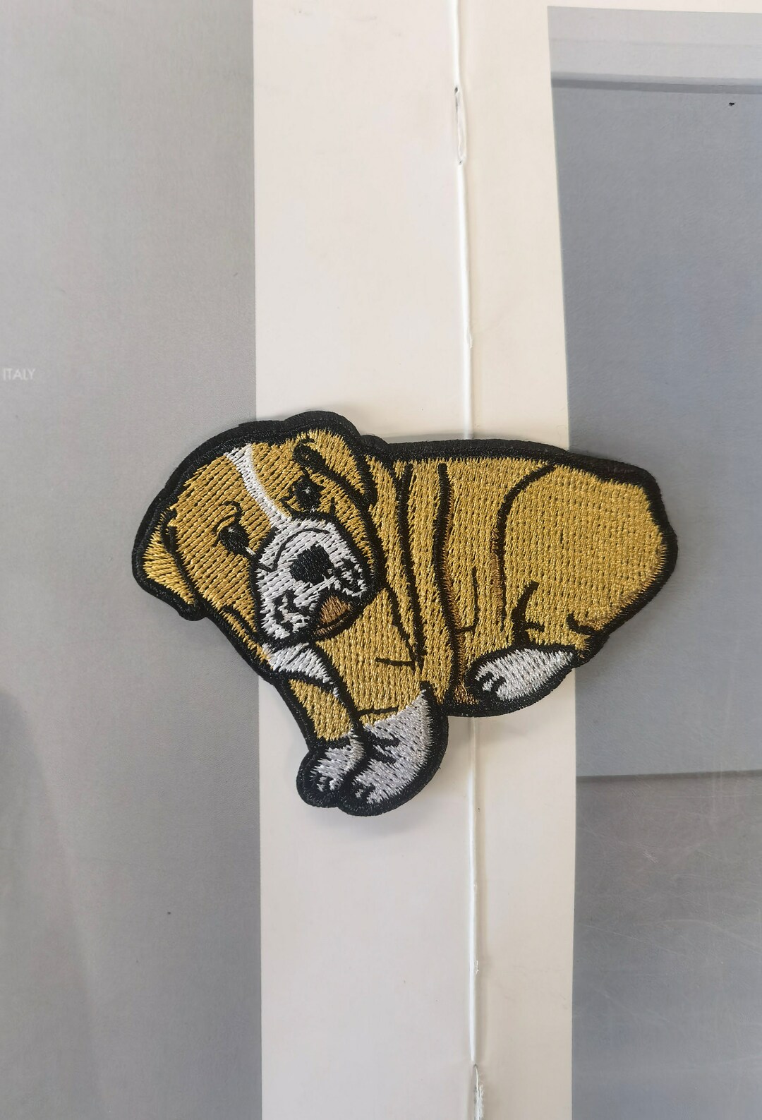 Dog Patch, Dog Iron-on Patch, Dog Embroidered Applique - Etsy