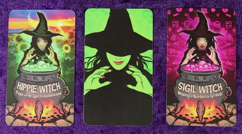 THREE LEFT | Witch Becomes Her Oracle Deck | Archetypes | Spiritual ...