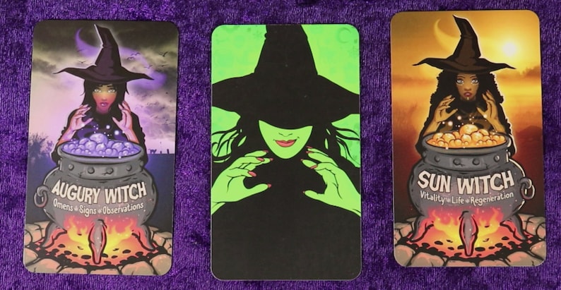 THREE LEFT | Witch Becomes Her Oracle Deck | Archetypes | Spiritual ...