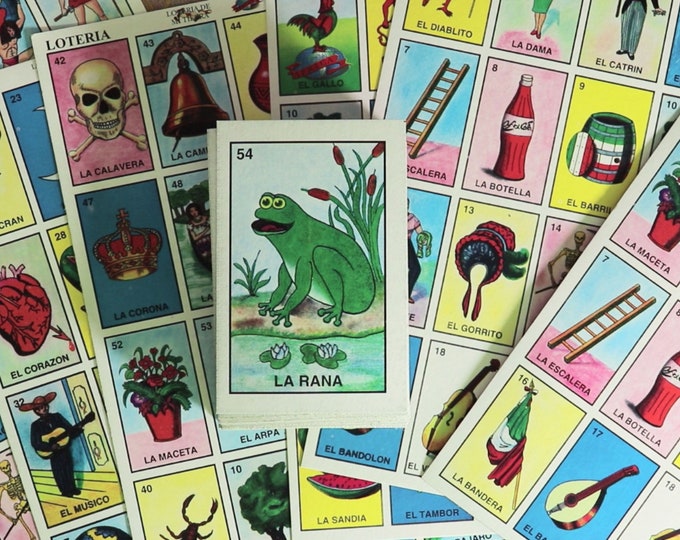 Mexican Bingo Loteria Cards Divination Party Game - Etsy