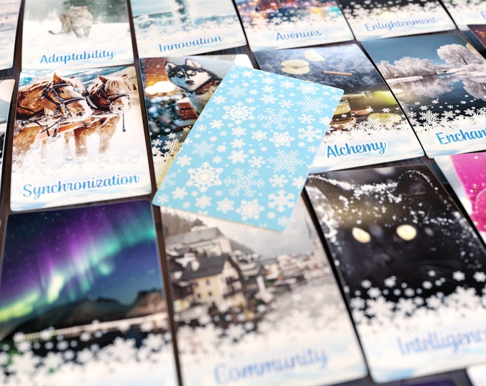 RETIRING SOON | Winter's Embrace Oracle Deck | Spirituality | Lightwork ...