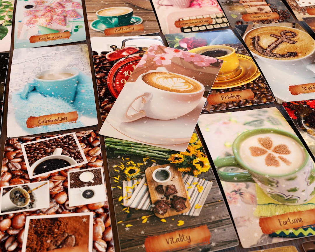 Daily Dose of Coffee Oracle Deck | Inspirational Comfort | Intuitive ...