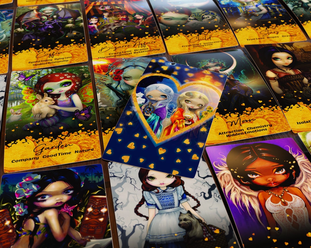 Porcelain Dolls Love Lenormand Oracle Deck Easy to Read - Etsy