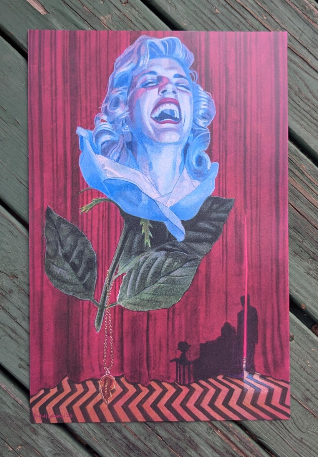 Fire Walk With Me - Original Movie Poster Fanart Illustration of ...