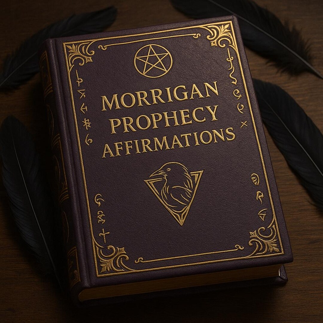 Morrigan Affirmations Prophecy Wisdom Strength Transformation Destiny Power Guidance Intuition ...