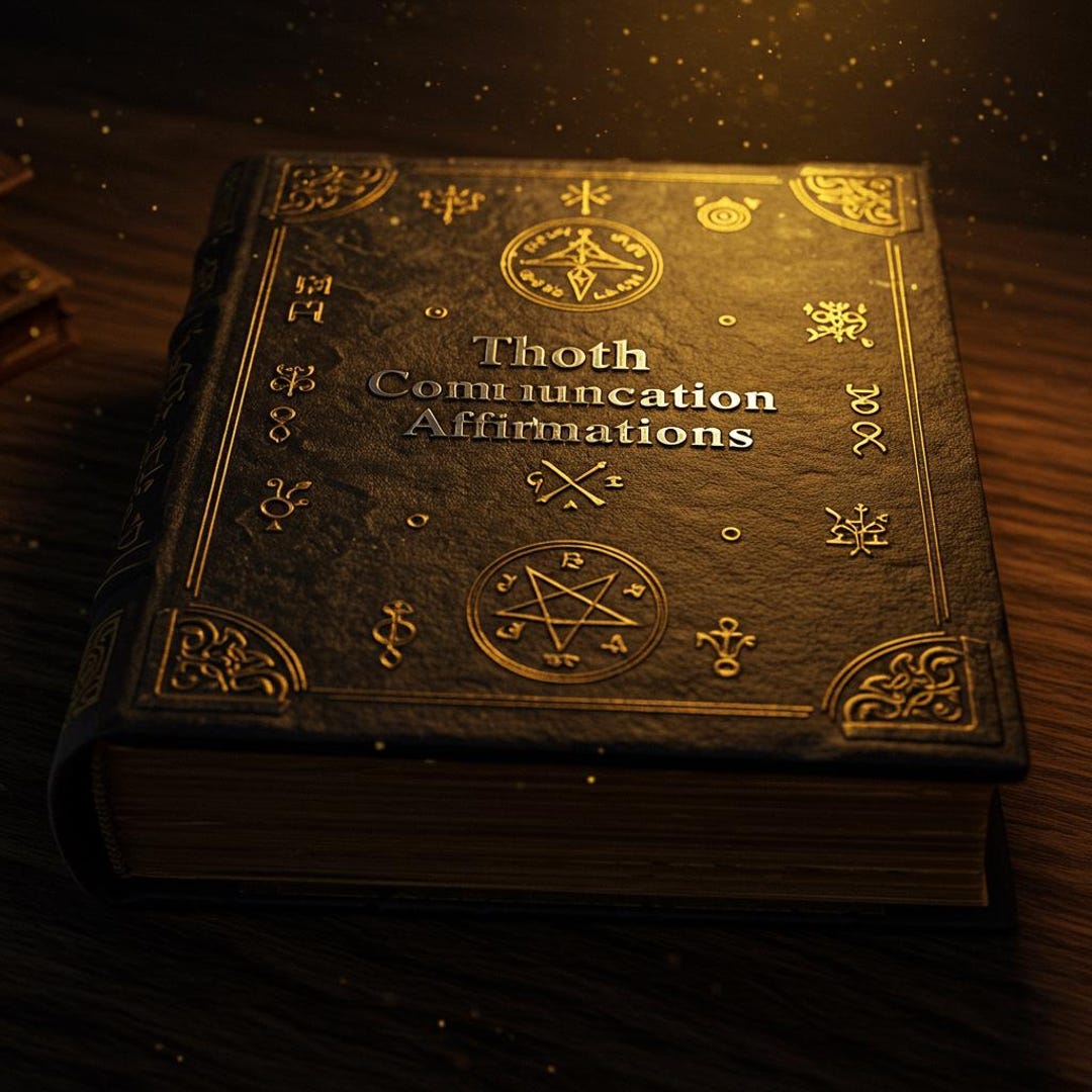 Thoth Affirmations for Communication Clarity Wisdom Knowledge Truth Insight Focus Understanding ...