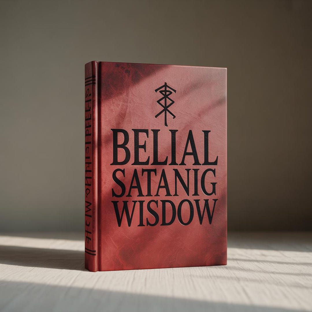 Belial Demon Satan: Satanic Grimoire Baal Goetia & Demonolatry King ...
