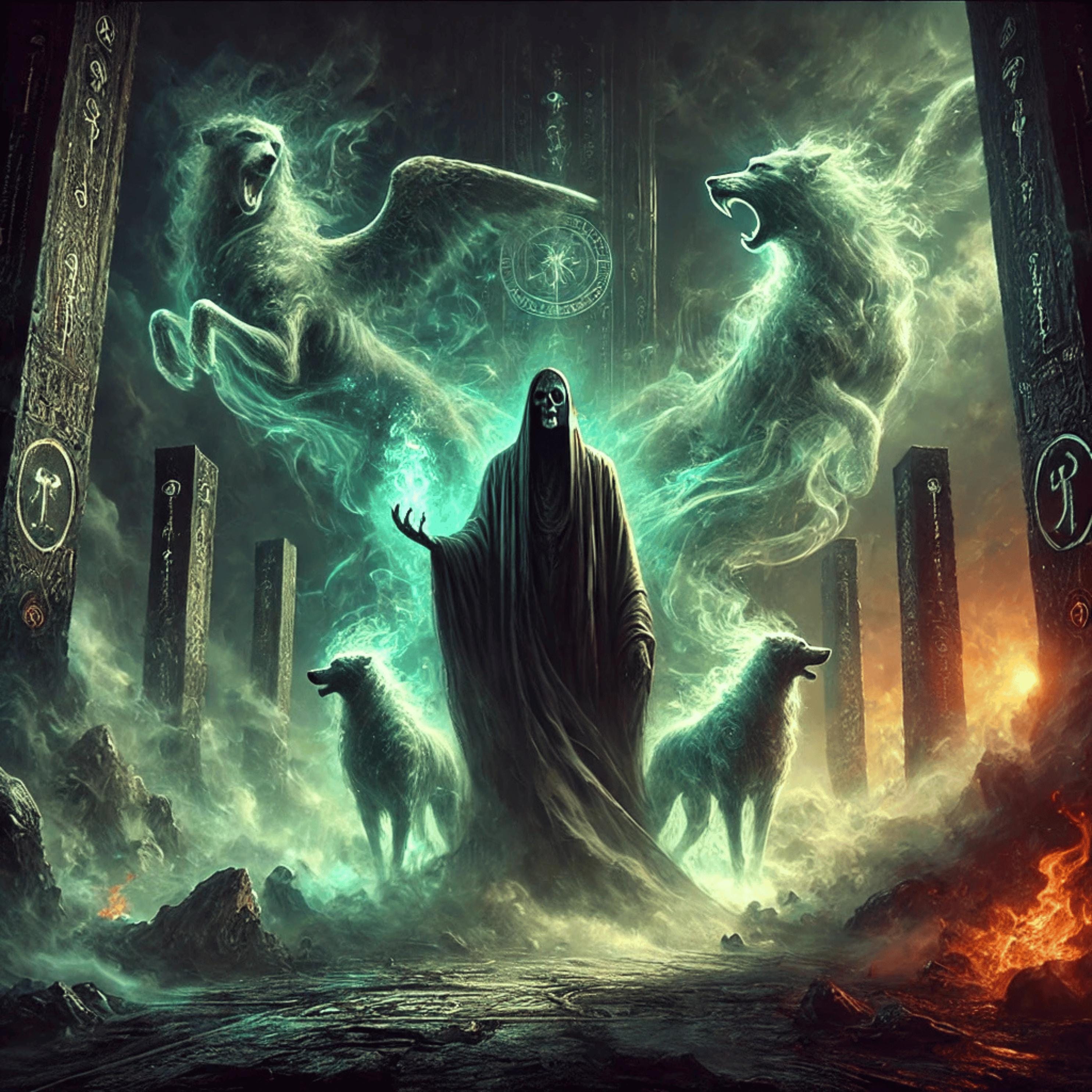 Hades God Grimoire: Infernal Hades Deity Occult Book of Shadows ...