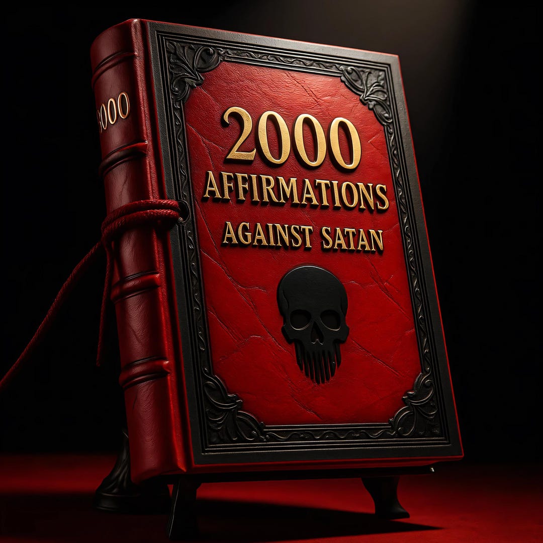 Satan Adversary Grimoire | Dark Protection Rituals & Inner Fortress ...