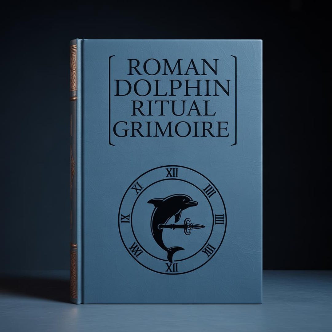 Dolphin Roman Grimoire | Neptune Oracle & Divine Wisdom Rituals ...