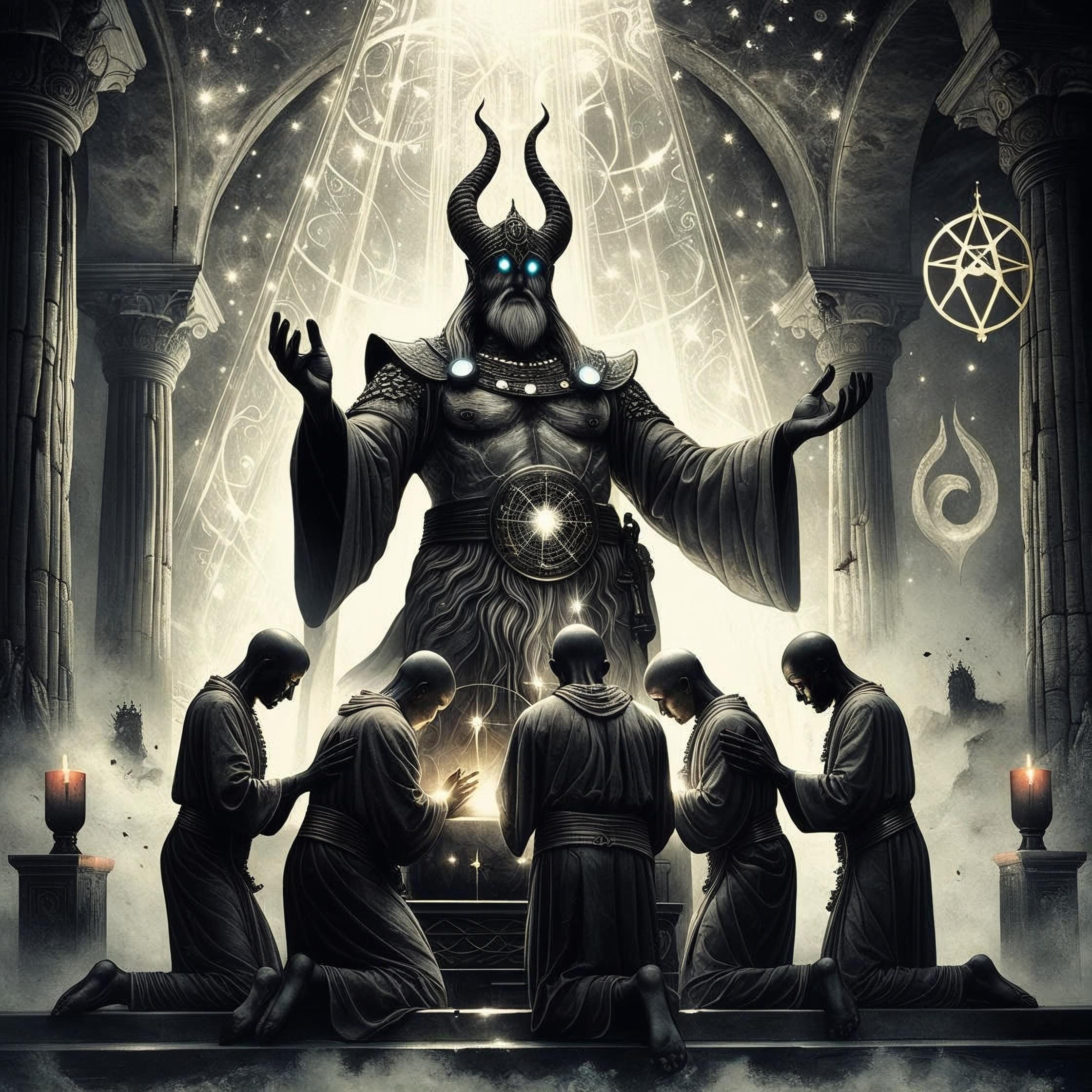 Baphomet Cult Guide: Demonology Symbolism Pray Incantation Rituals ...