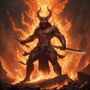 Nordic Grimoire: the Ten Demons of Darkness Unique Fantasy Tome Dark ...