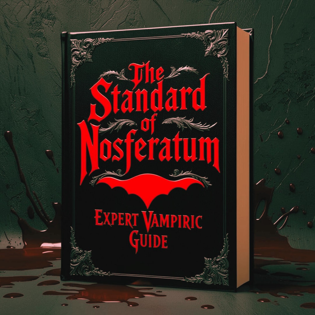 Nosferatu Devotion Grimoire | Vampire Lore & Shadow Work Rituals | Dark ...