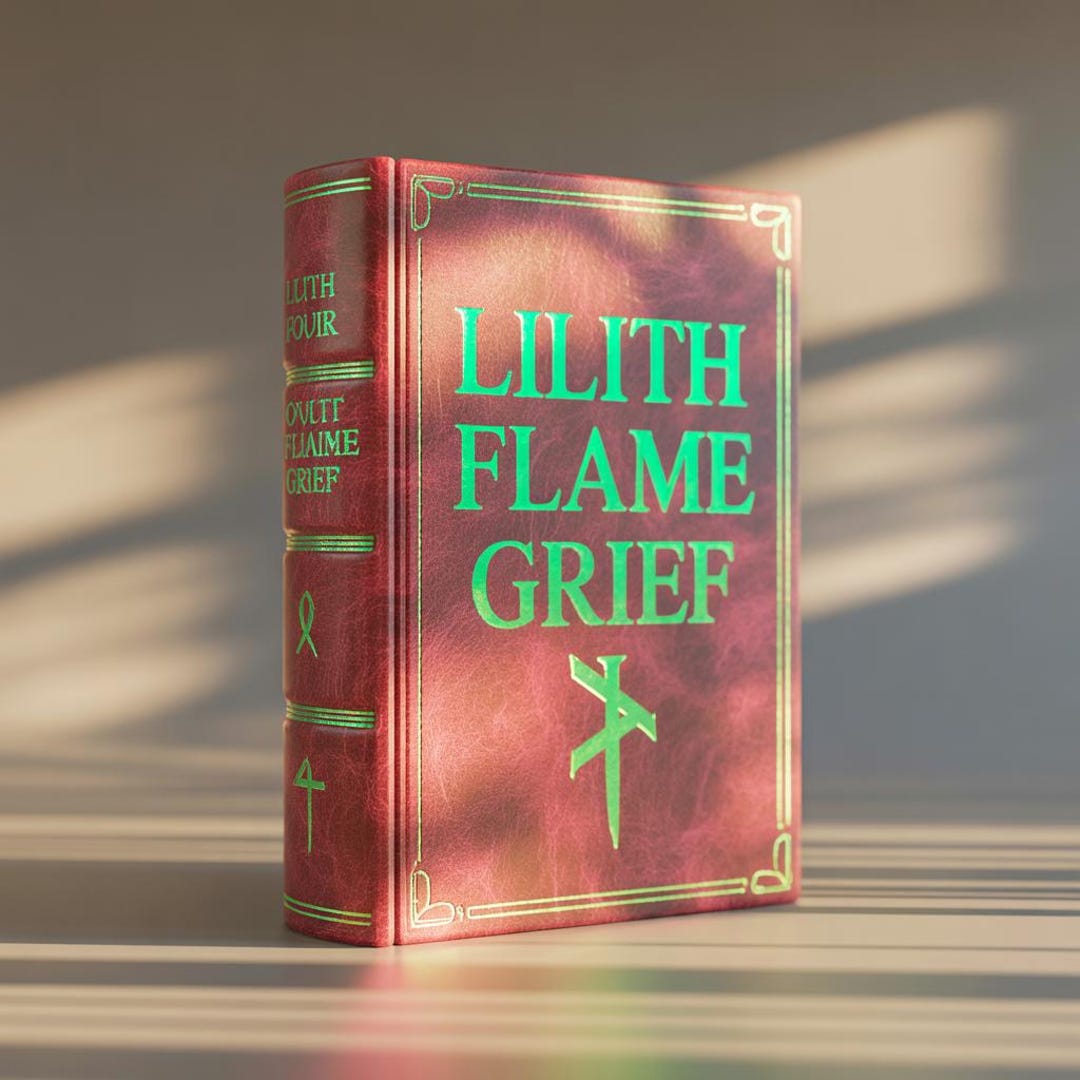 Lilith Flame Grimoire | Sumerian Goddess Shadow & Transformation ...