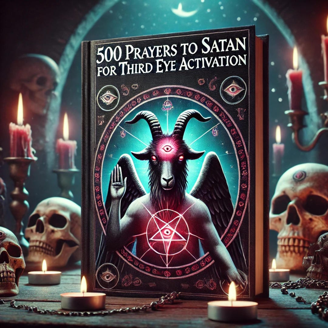 Infernal Grimoire Invocations to Satan for Third Eye Activation Occult ...