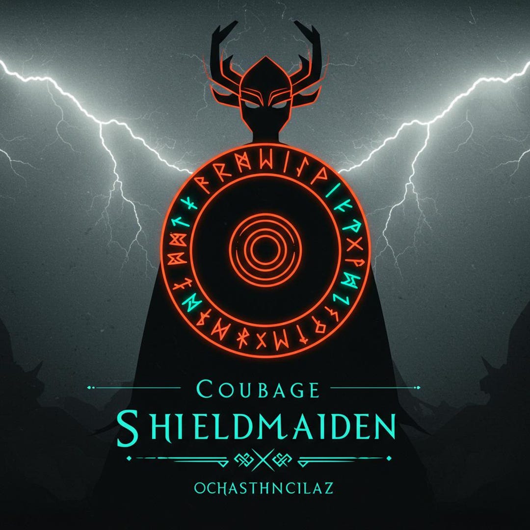 Morrigan Grimoire: Shieldmaiden Courage Oath - Norse Valkyrie & Pagan ...