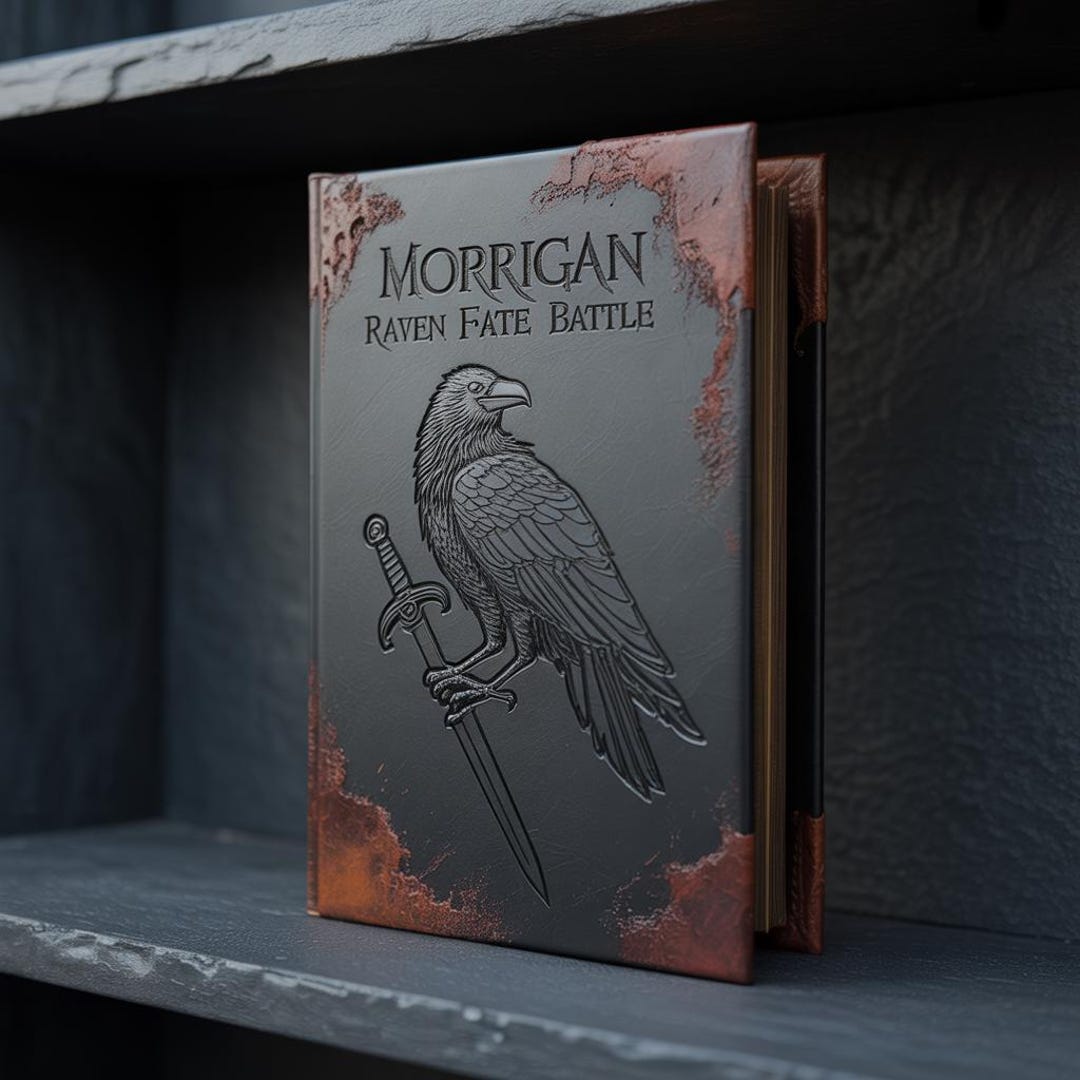 Morrigan Raven Grimoire | Celtic Battle Magic & Sovereignty Rituals ...