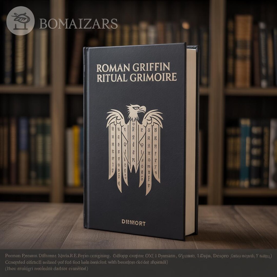 Roman Griffin Grimoire: Pagan Protection & Binding Spellbook (digital ...