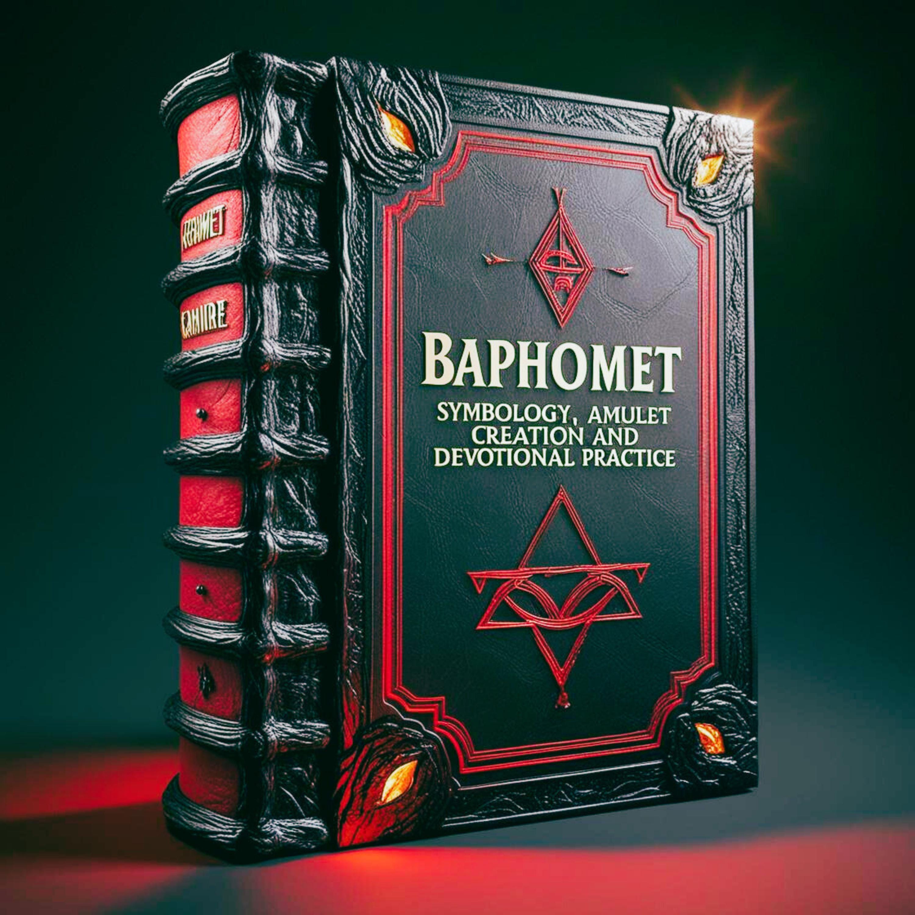 Baphomet Symbols: Occult Symbolism Infernal Book, Pagan Symbols Guide ...