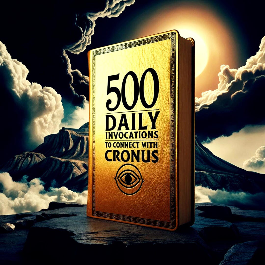 Cronus Titan Ritual | Greek Chthonic Sovereignty & Time Reflection ...