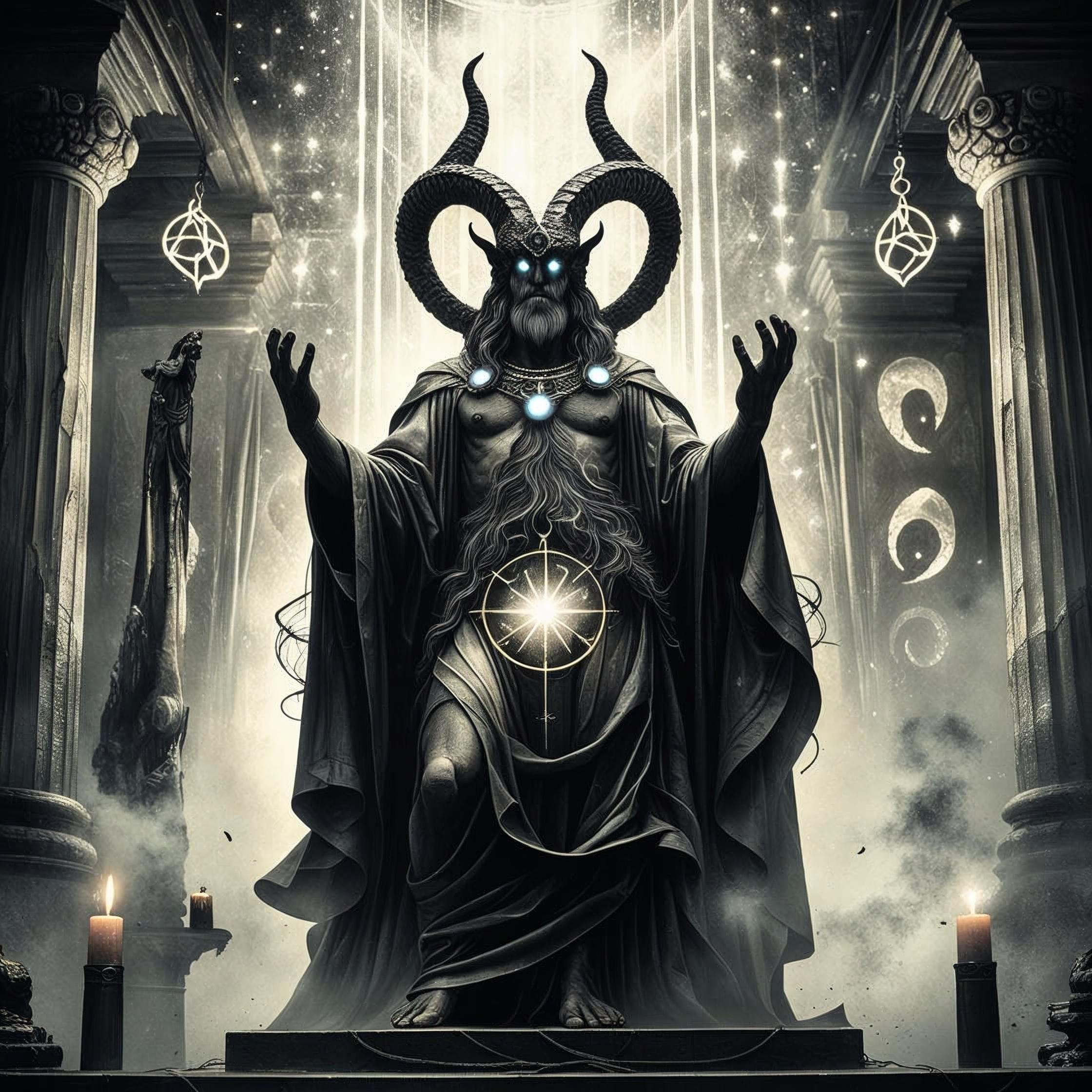 Baphomet Cult Guide: Demonology Symbolism Pray Incantation Rituals ...