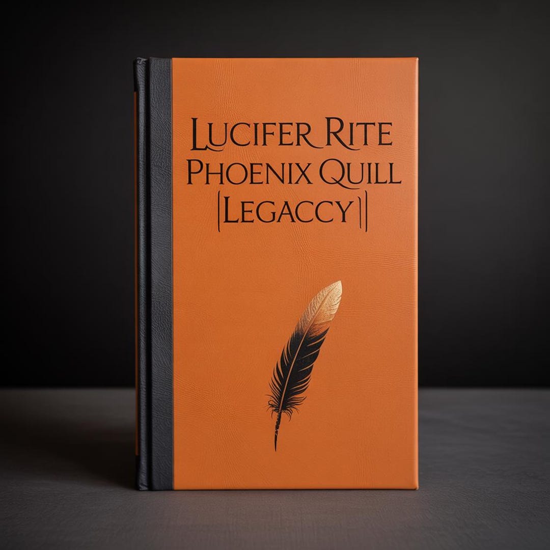 Lucifer Transformation Grimoire | Phoenix Awakening & Infernal Rituals ...