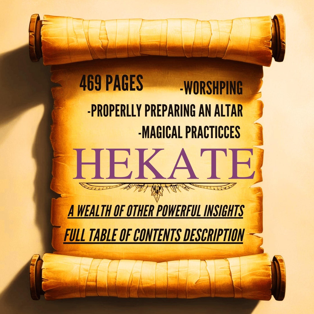 Full Guide Hekate Cult: How Adoring Goddess Hekate, Worship Invoke ...