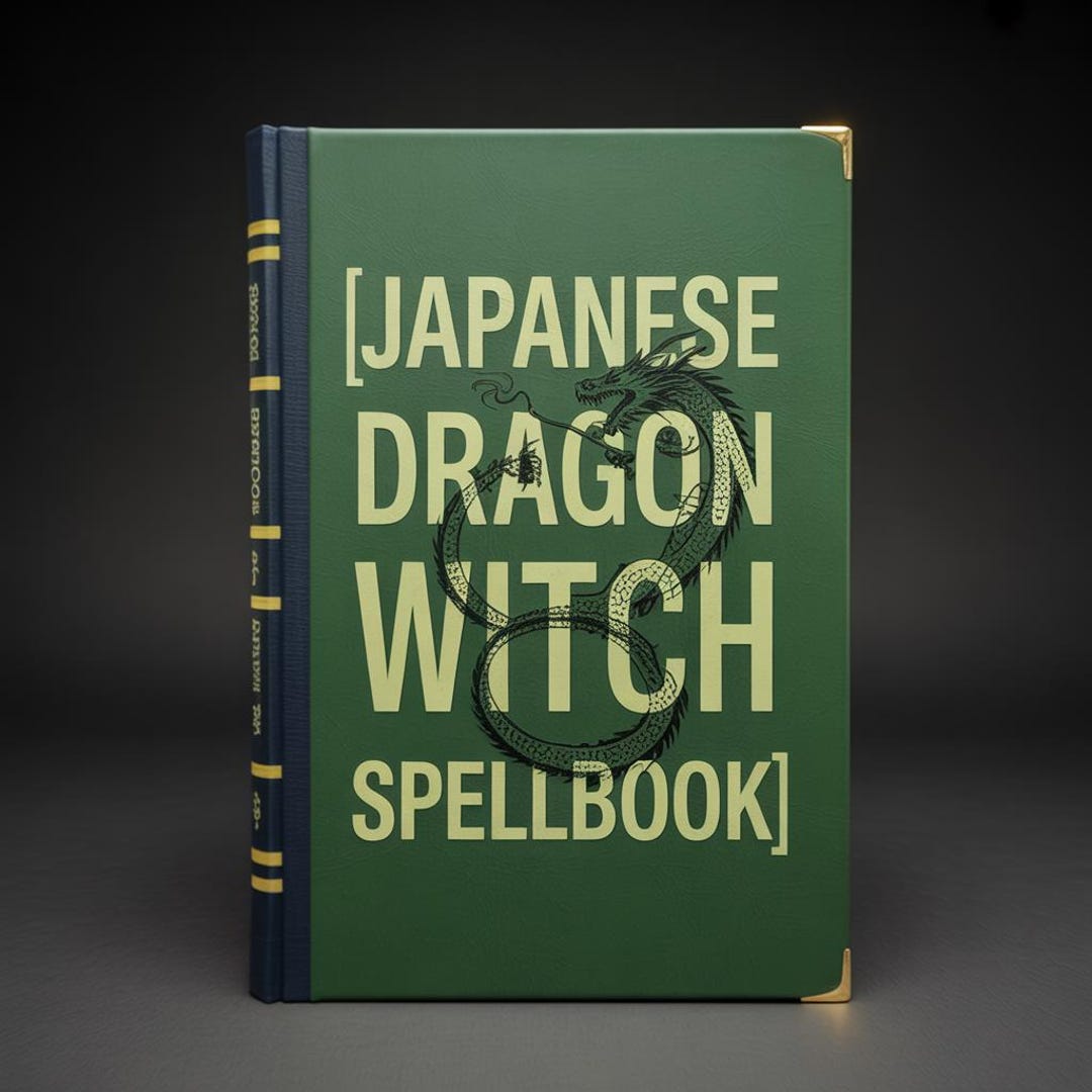 Japanese Dragon Magic Grimoire: Enchantment Spells & Wisdom ...