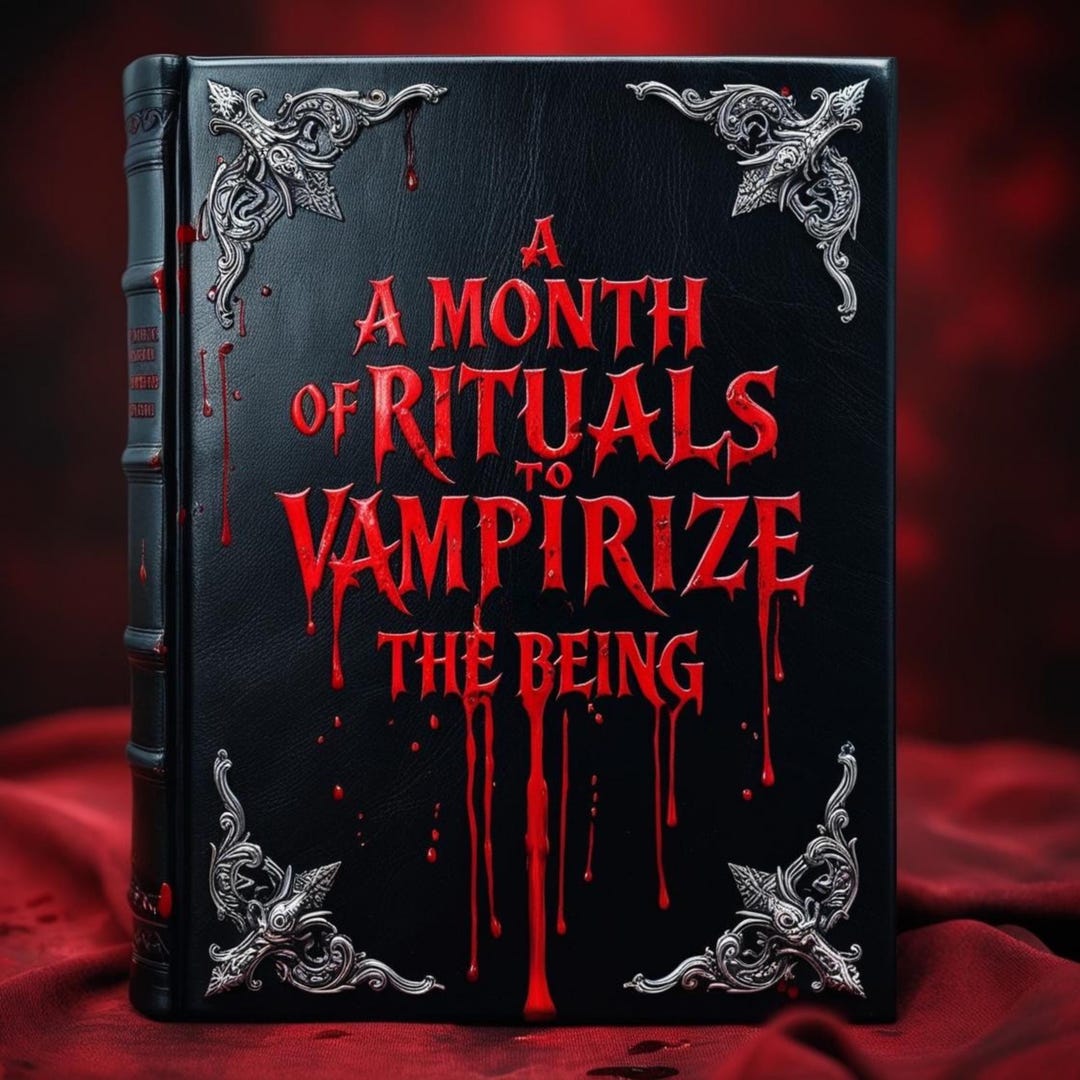 Vampiric Book: Unlock Vampire Rituals, Month of Rituals to Vampirize ...