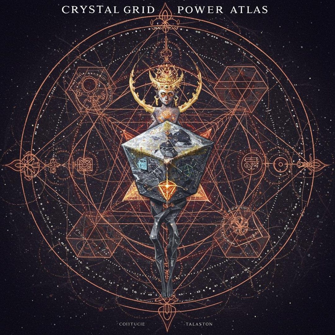 Crystal Grid Power Atlas: Grimoire for Pagan Energy Work, Occult Wisdom ...