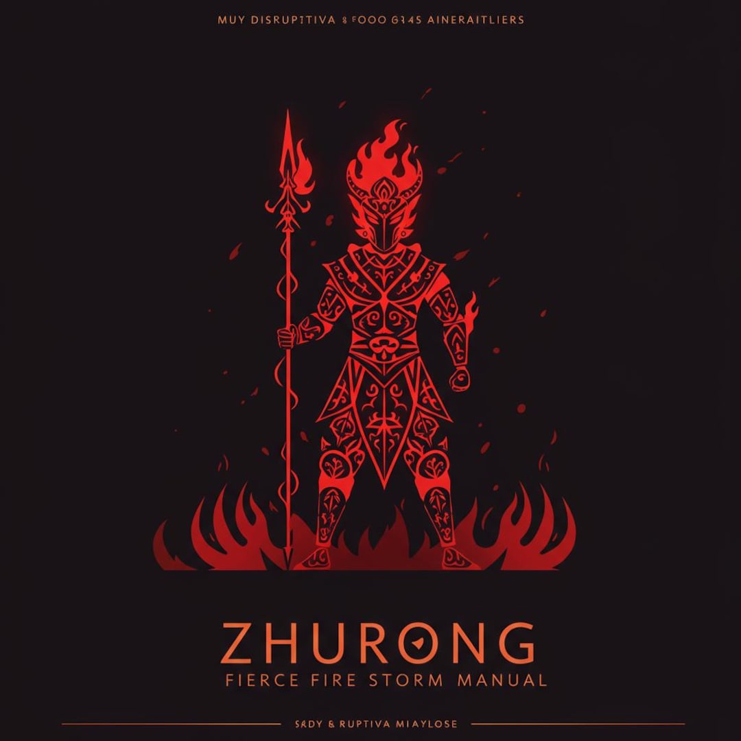 Zhurong Fire Storm Grimoire | Chinese Pagan Mythology & Occult Rituals ...