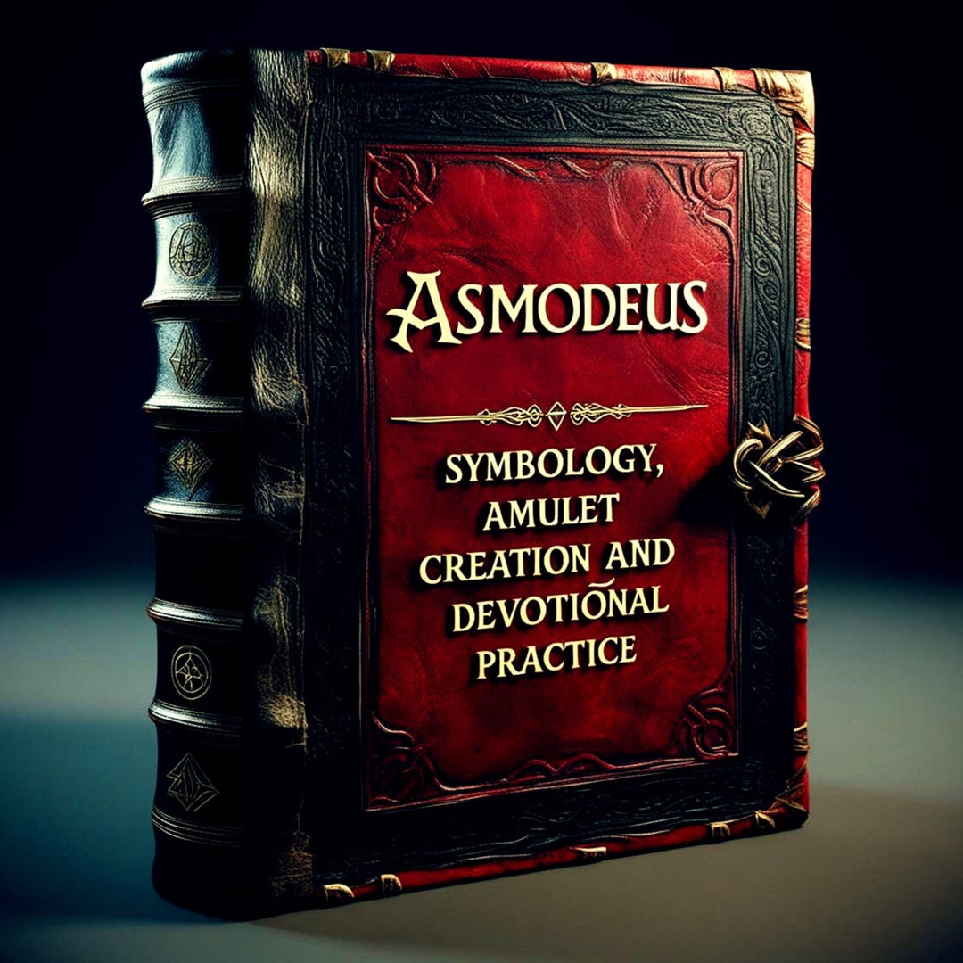 Occult Asmodeus Symbols: Grimoire for Wicca, Pagan Symbols Guide, Demon ...