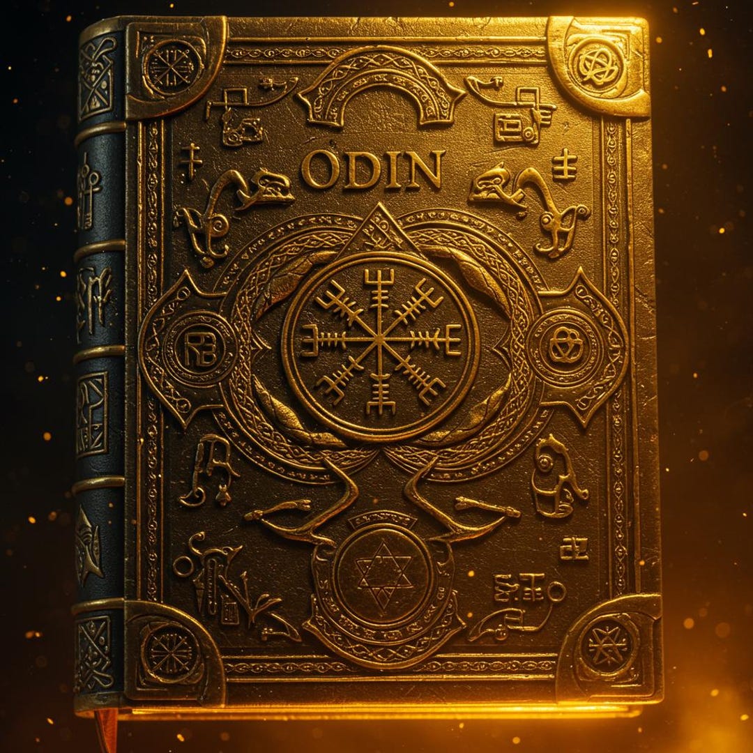 Odin Runes Wisdom Insight Norse Mythology Viking Affirmations Knowledge ...