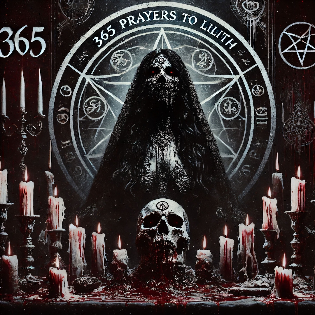 Dark Prayers to Lilith: 365 Days of Enchantment Pagan Rituals ...