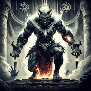 Occult Asmodeus Symbols: Grimoire for Wicca, Pagan Symbols Guide, Demon ...