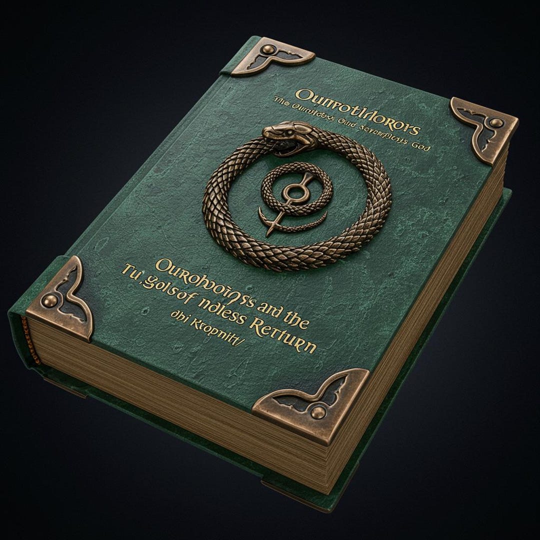 Ouroboros Endless Return Serpents Cycle Alchemy Symbol Spiritual Path ...