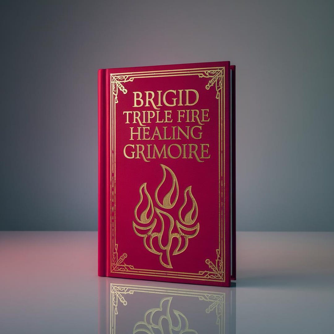 Brigid Triple Flame Grimoire | Celtic Fire Forge Rituals & Sacred ...