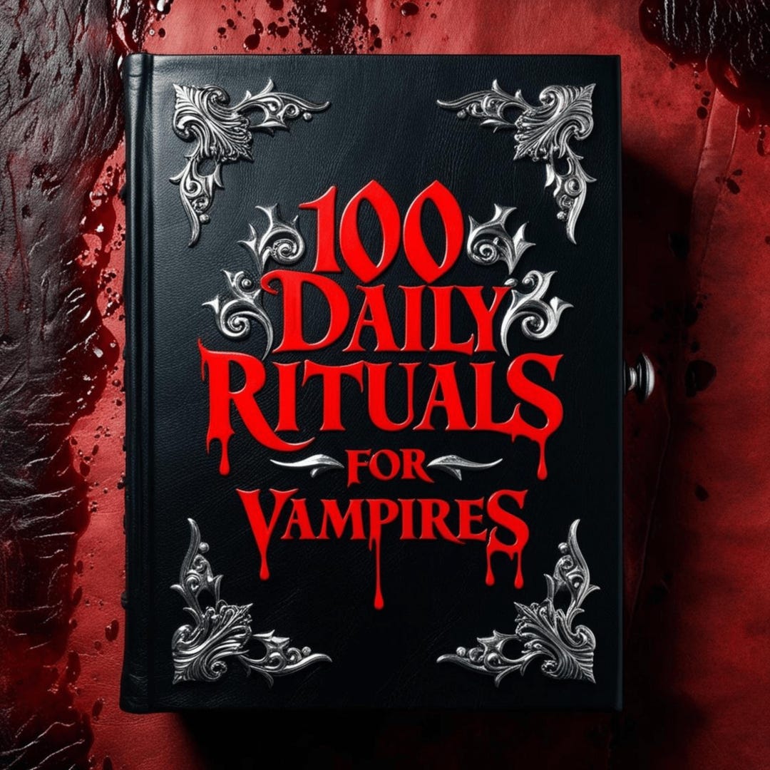 Vampire Book: Unlock Vampire Rituals, Explore Paganism and Vampirism in ...
