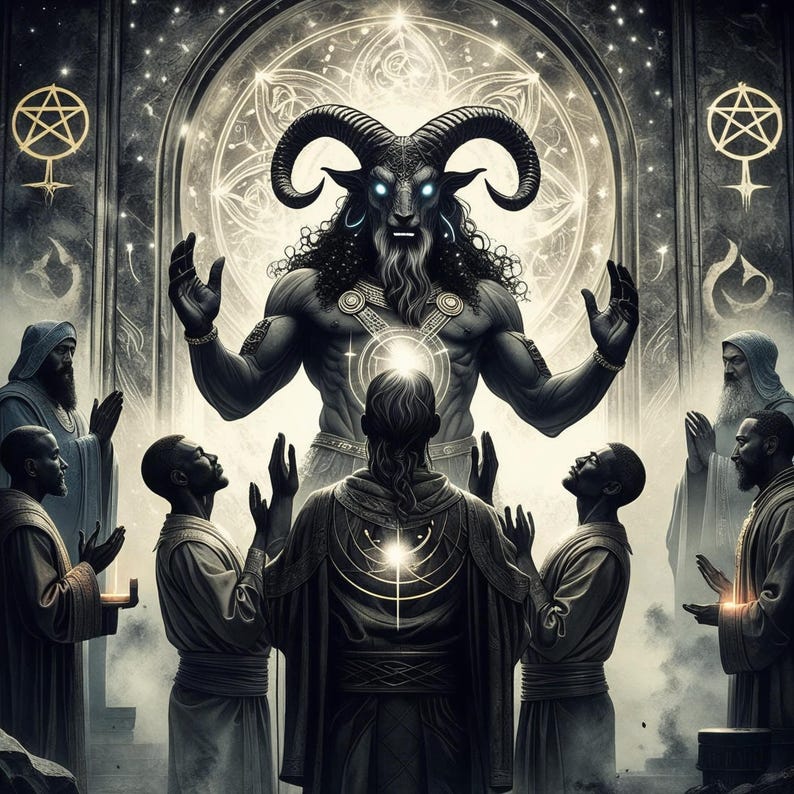 Baphomet Cult Guide: Demonology Symbolism Pray Incantation Rituals ...