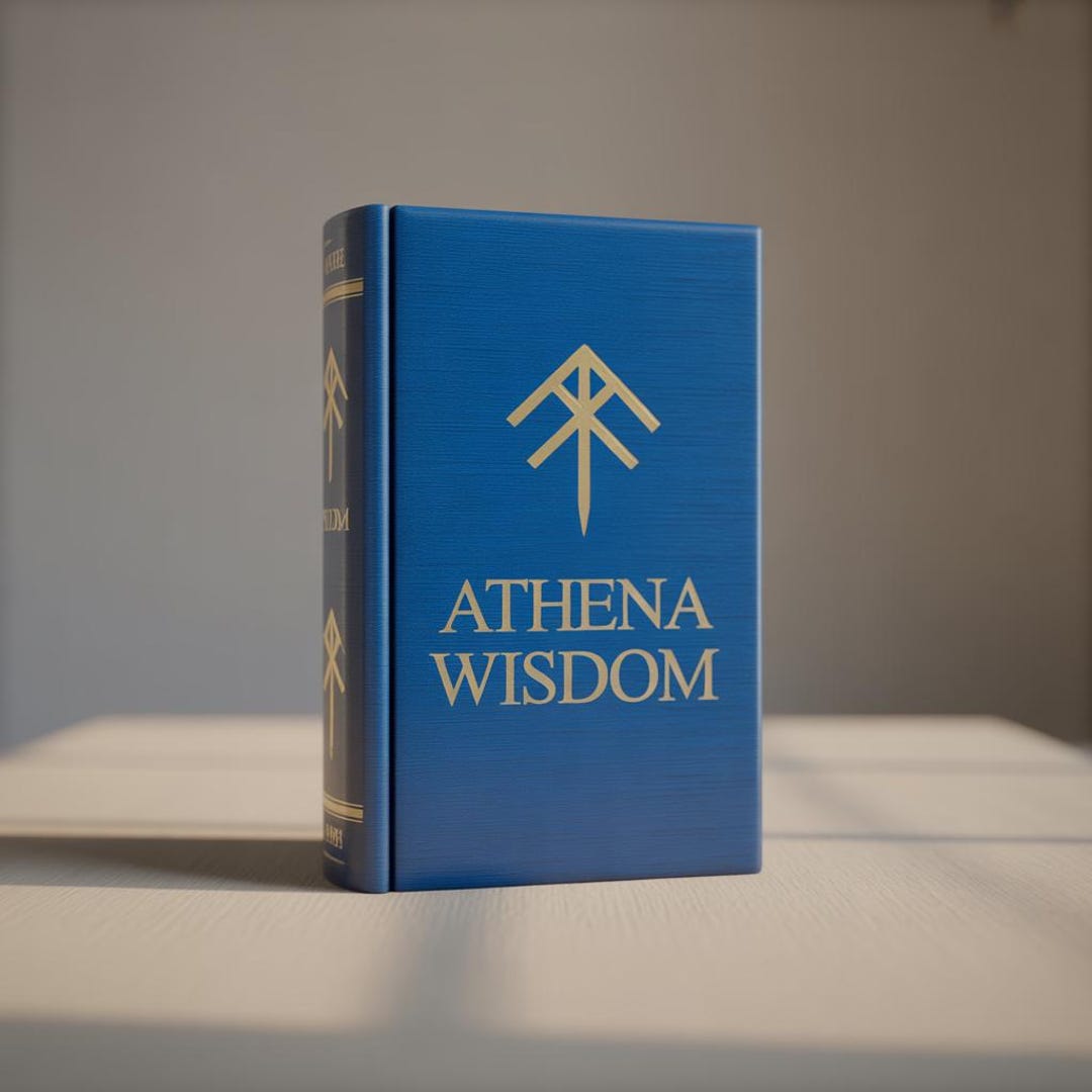 Athena Wisdom Grimoire | Strategy Courage & Victory Rituals | Olympian ...