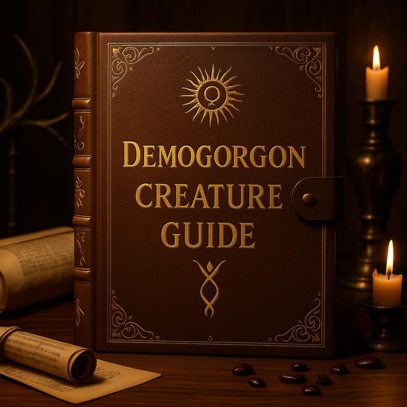 Demogorgon Mythology Guide | Abyss & Demon Lore for Dnd RPG | Digital ...