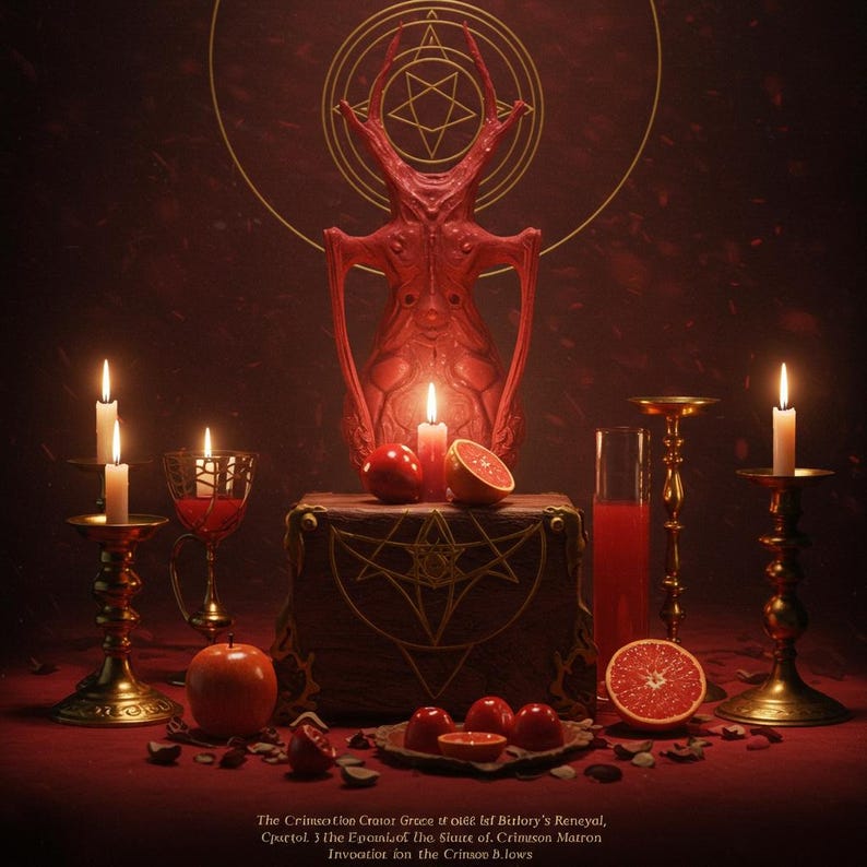 Elizabeth Bathory Vampire Grimoire | Crimson Matron Blood Magic & Dark ...